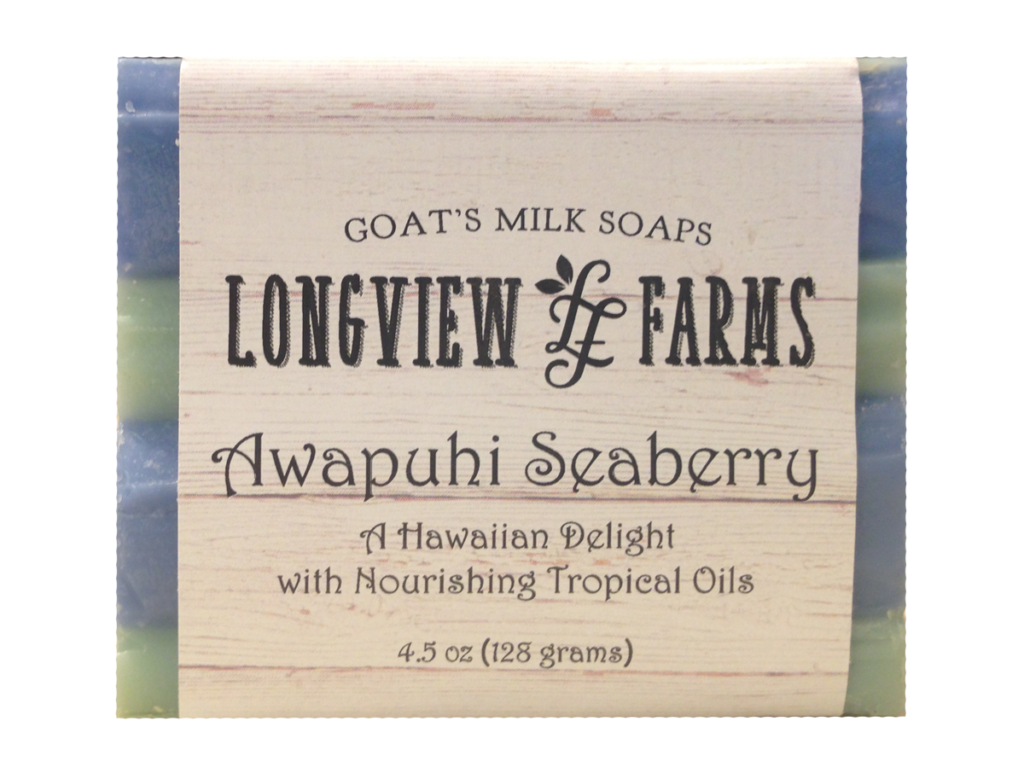 Awapuhi Seaberry - Longview Farms | Goats Milk Soaps